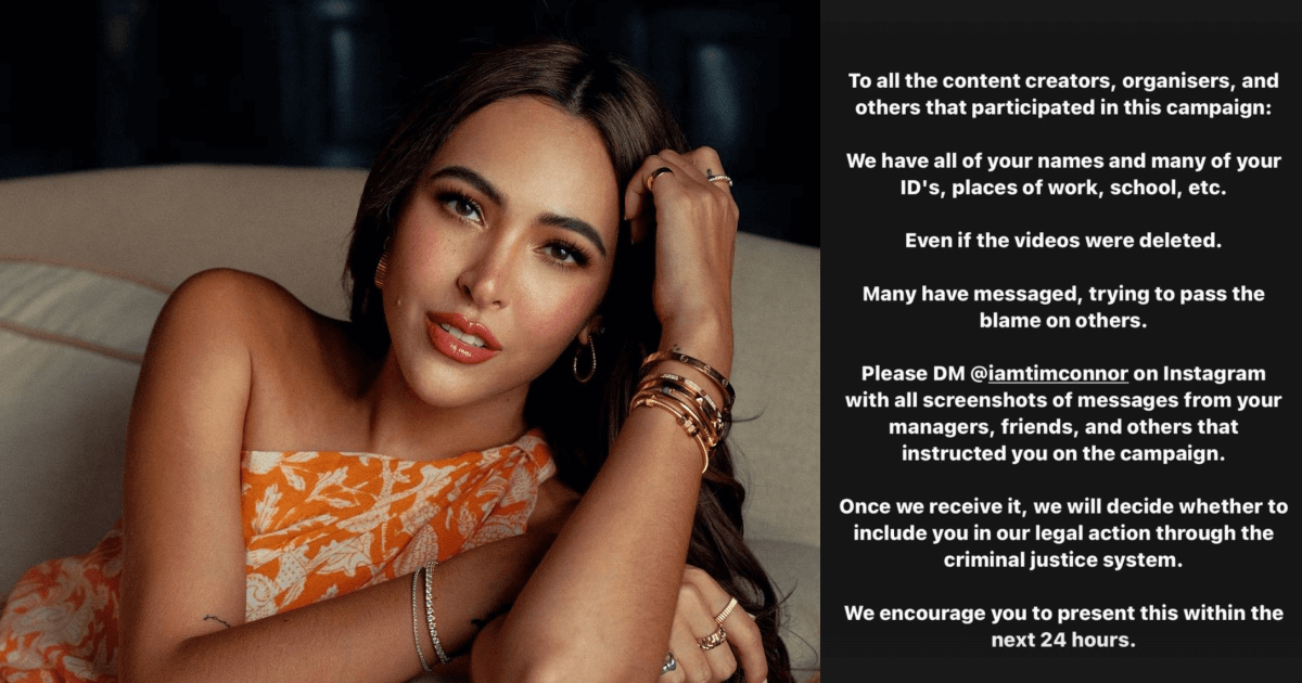 Maggie Wilson to take legal action vs. influencers involved in smear ... Maggie Wilson to take legal action vs. influencers involved in smear ...